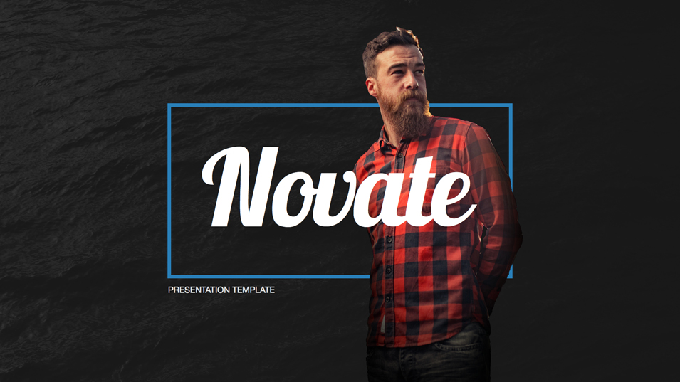 NOVATE - Creative PowerPoint Presentation Template, Presentation Templates