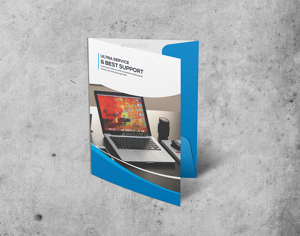 Creative Presentation Folder, Print Templates | GraphicRiver