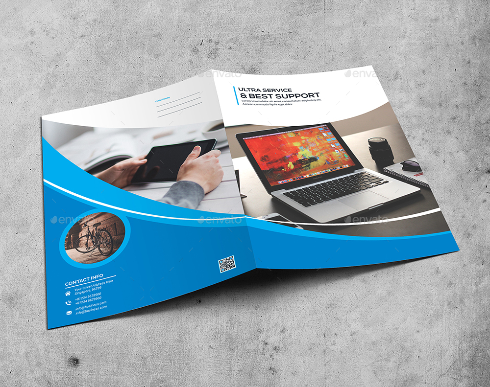 Creative Presentation Folder, Print Templates | GraphicRiver