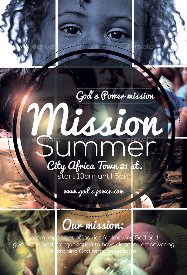 Church Mission Flyer, Print Templates | GraphicRiver