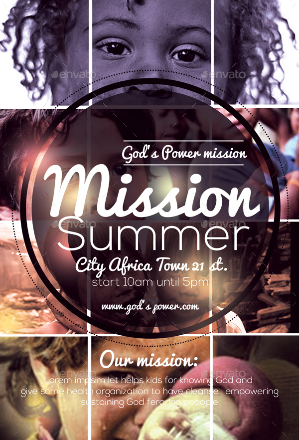 Church Mission Flyer, Print Templates | GraphicRiver