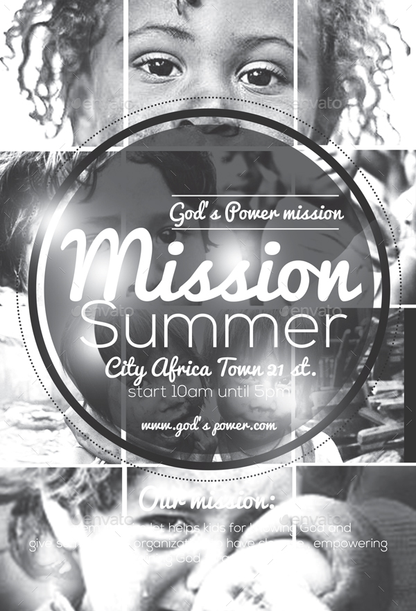 Church Mission Flyer, Print Templates | GraphicRiver