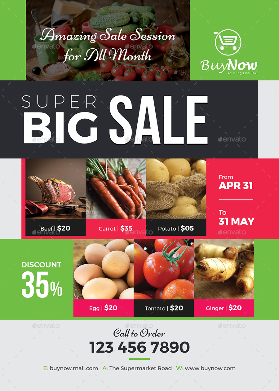 Product Flyer, Print Templates | GraphicRiver