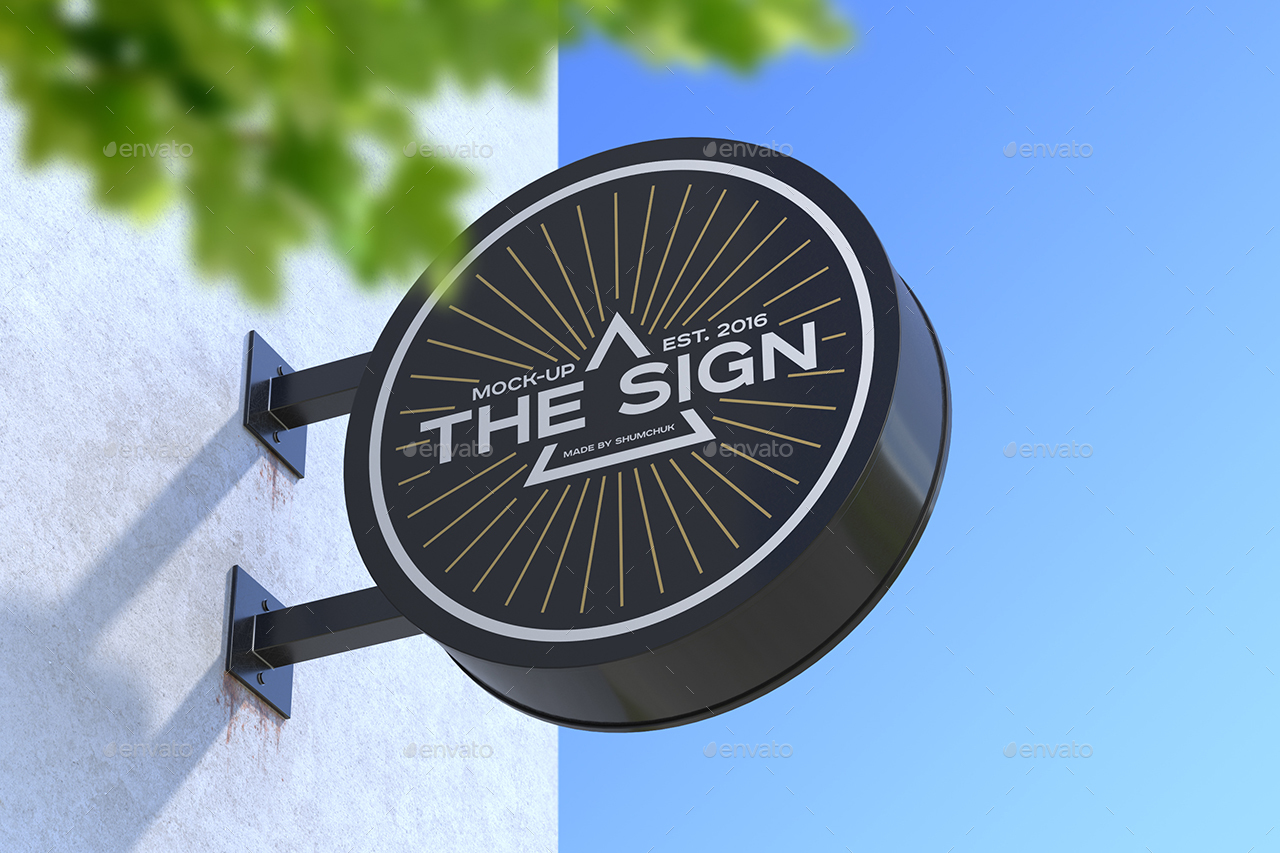 Sign Mock-up Bundle, Graphics | GraphicRiver