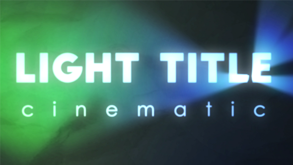 Light Title, After Effects Project Files | VideoHive
