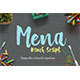 Mena Brush Script, Fonts | GraphicRiver