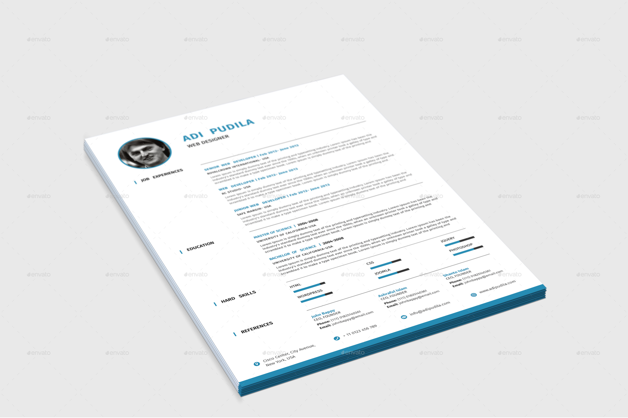 Resume, Print Templates | GraphicRiver