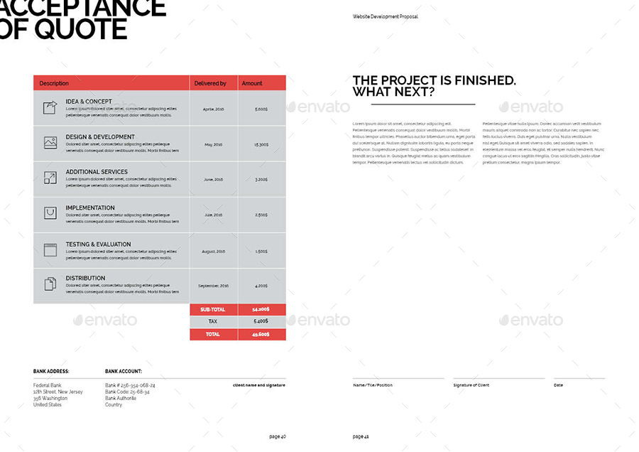 Proposal, Print Templates | GraphicRiver