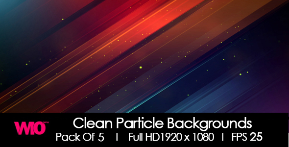 Clean Particle background, Motion Graphics | VideoHive