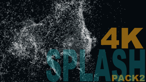 Water Splash 4K Pack 2, Motion Graphics | VideoHive