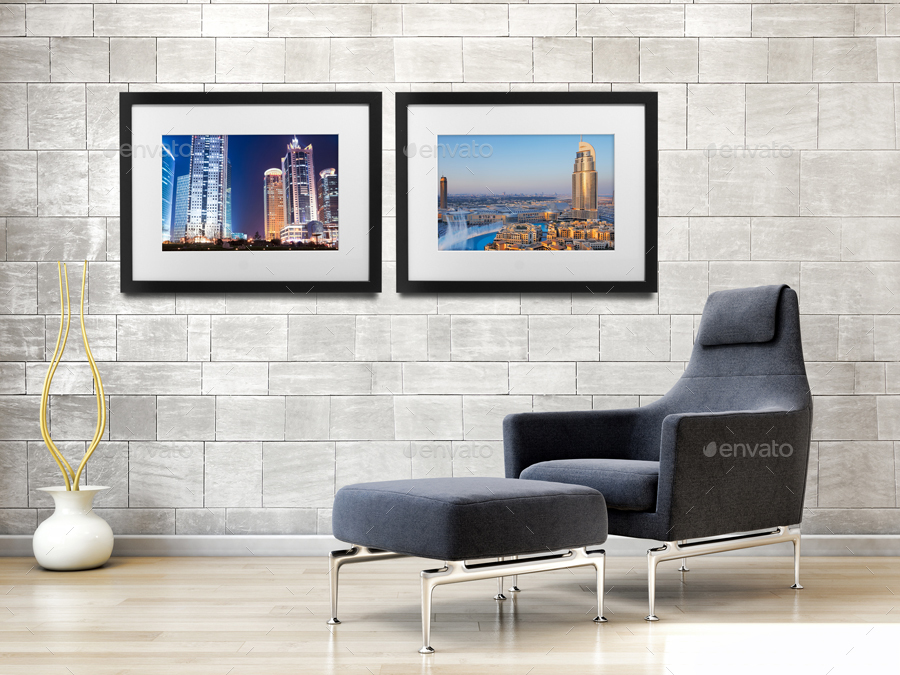 Room Frame Mockup, Graphics | GraphicRiver