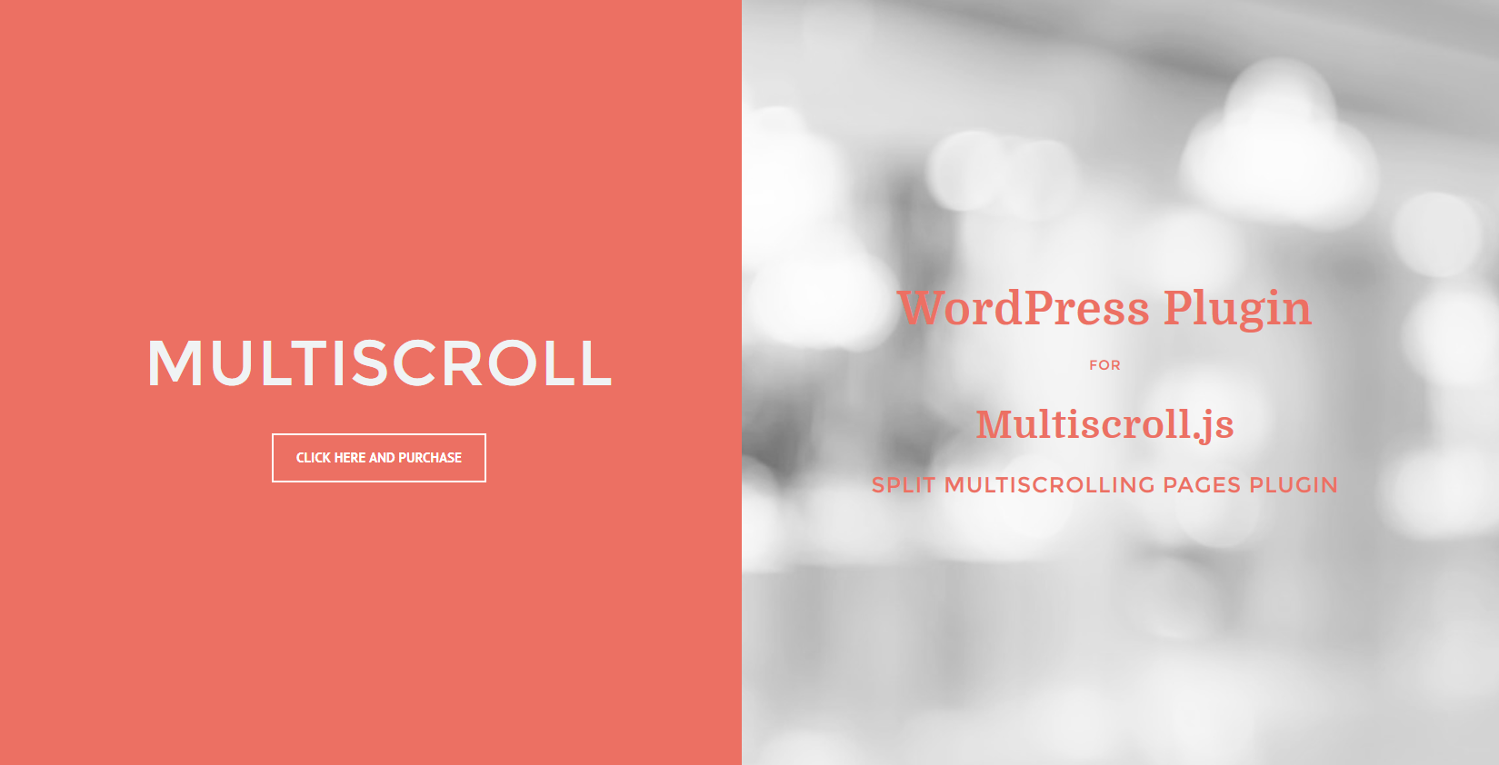 Multiscroll - WordPress Plugin by rayoflightt | CodeCanyon