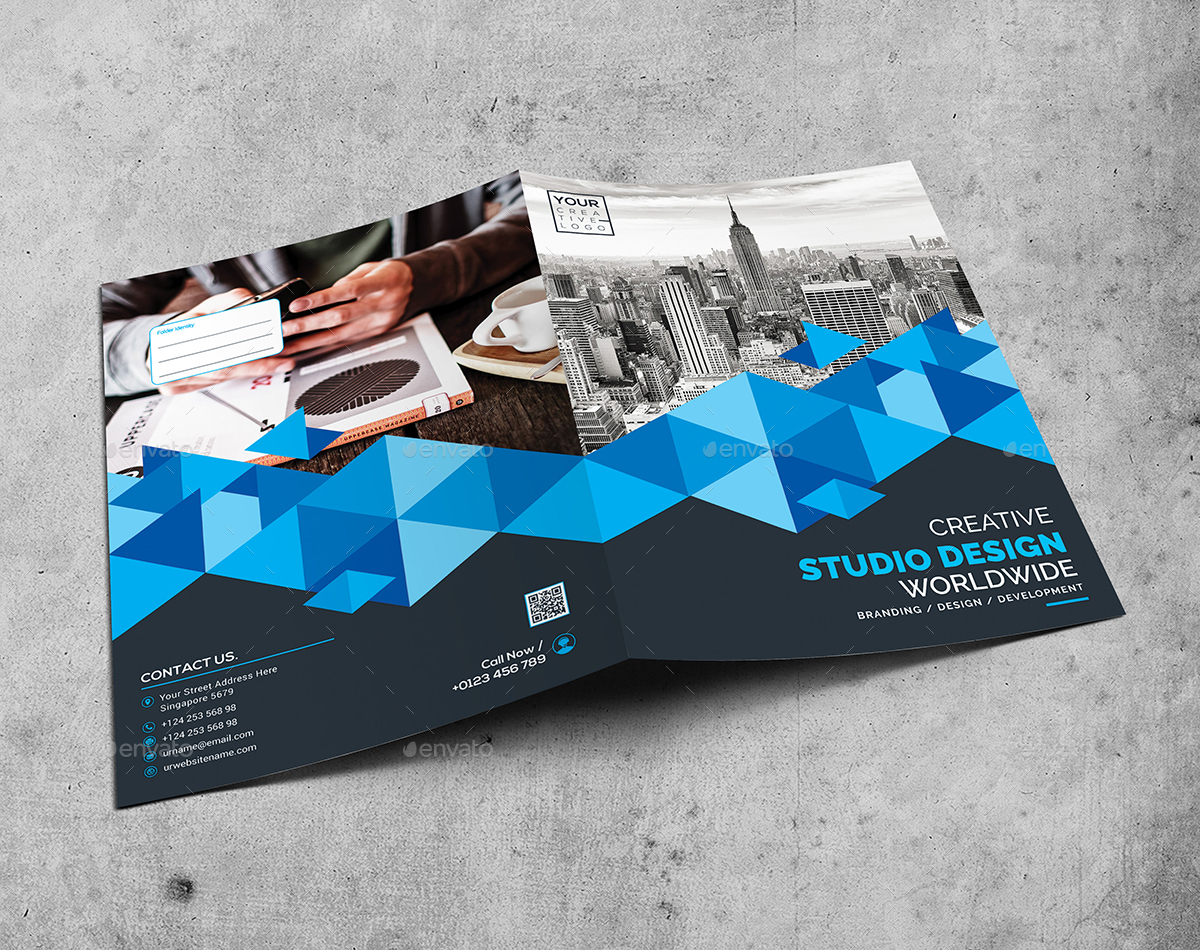 Presentation Folder, Print Templates | GraphicRiver