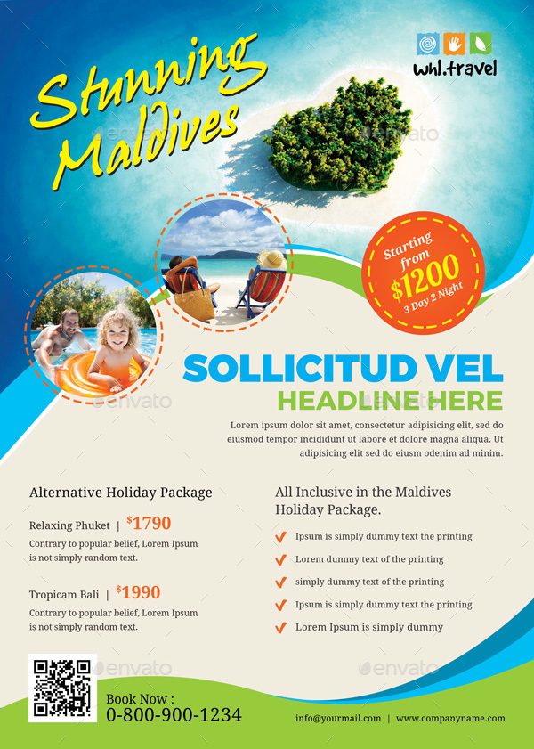 Travel Flyer, Print Templates | GraphicRiver