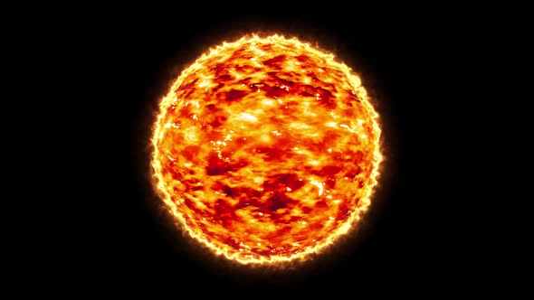 Burning Sun Loop, Motion Graphics | VideoHive