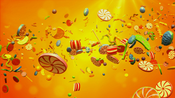 Candy Background, Motion Graphics | VideoHive