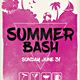Summer Bash Flyer, Print Templates | GraphicRiver