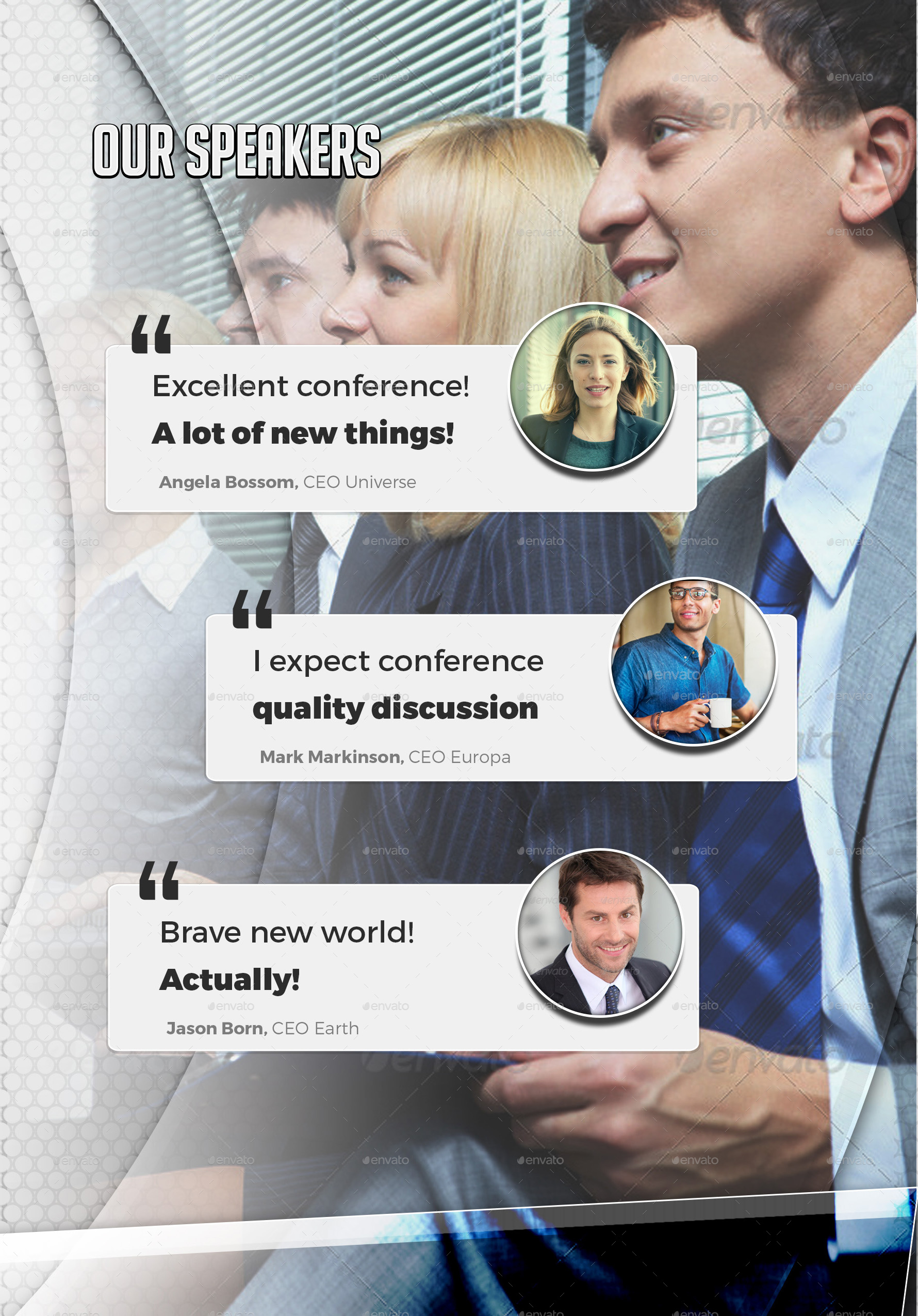 Bifold Conference Brochure, Print Templates | GraphicRiver