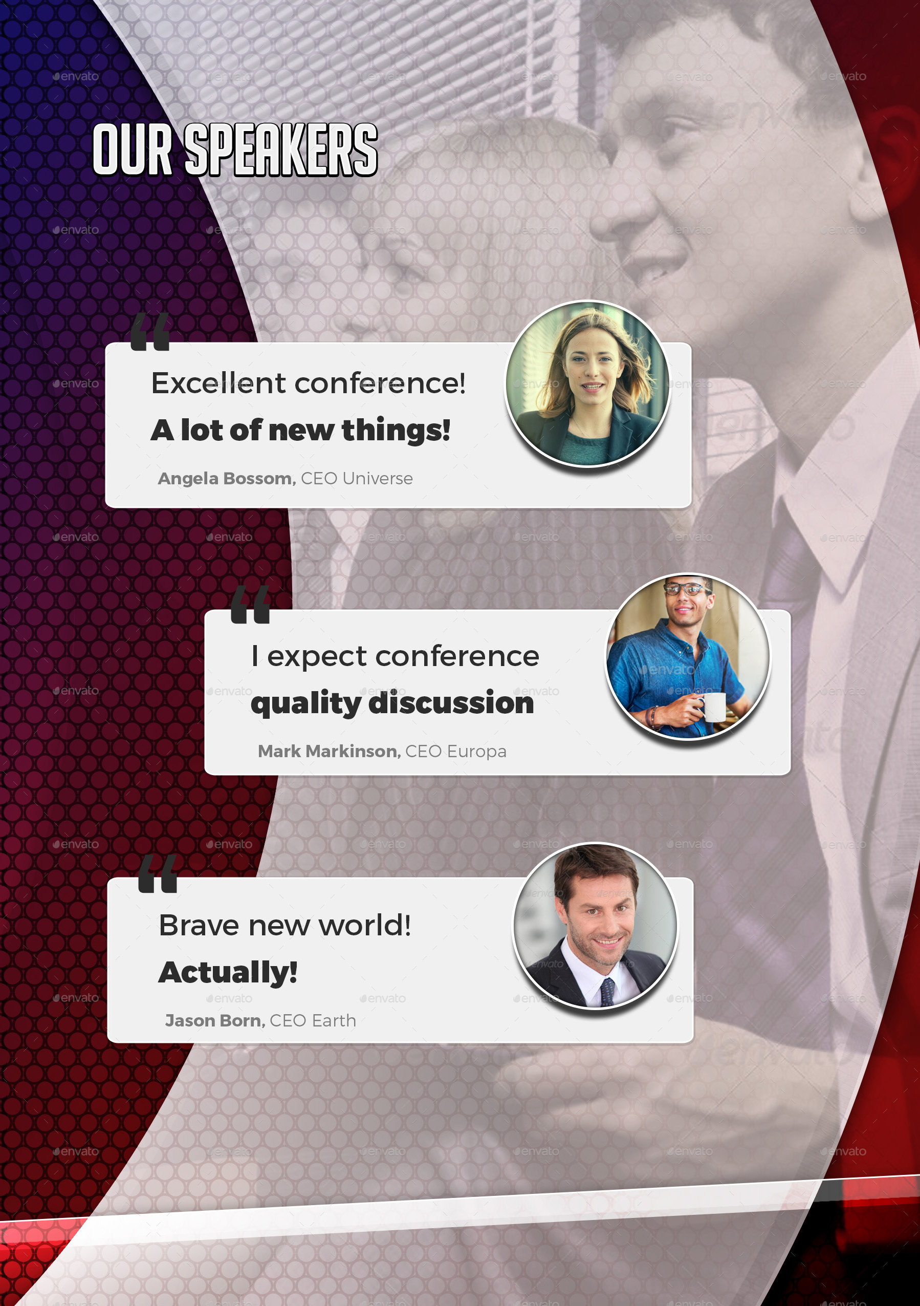 Bifold Conference Brochure, Print Templates | GraphicRiver