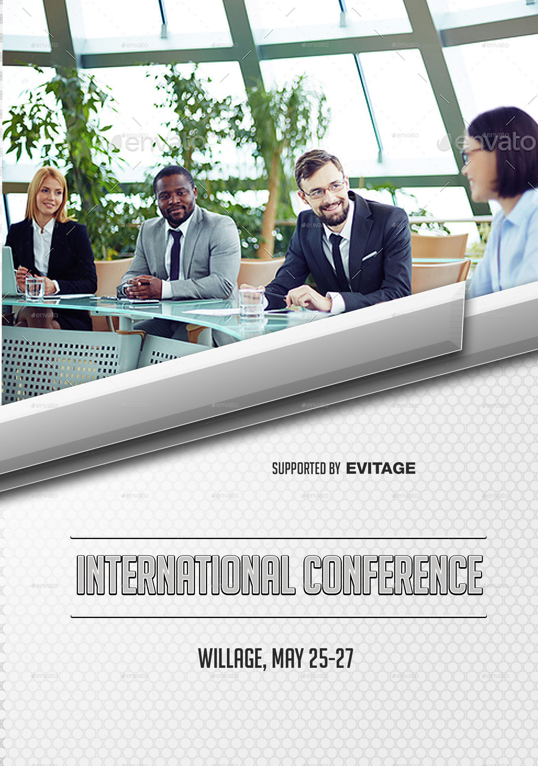Bifold Conference Brochure, Print Templates | GraphicRiver