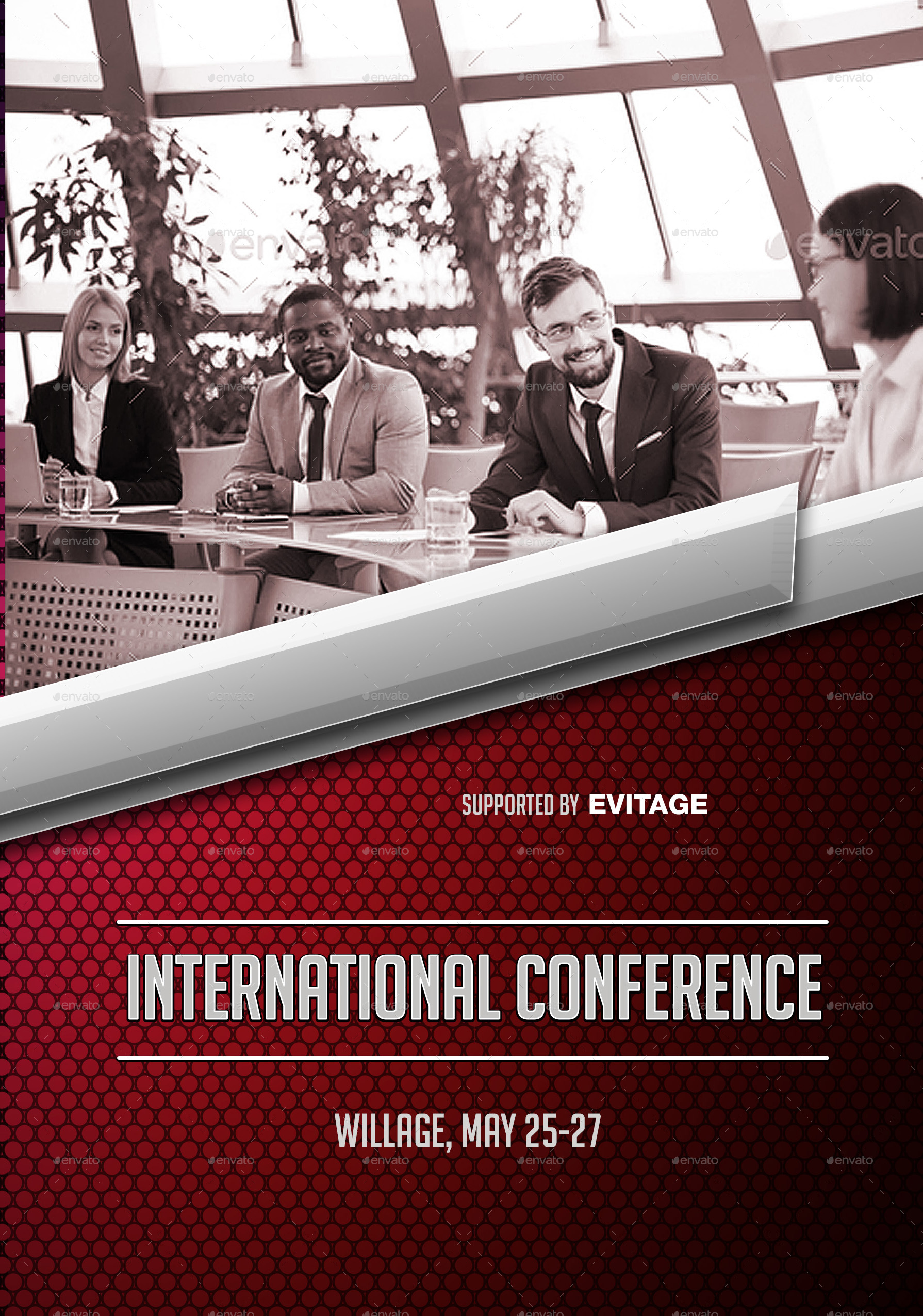 Bifold Conference Brochure, Print Templates | GraphicRiver