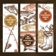 Fishing Vertical Banners Set , Vectors | GraphicRiver
