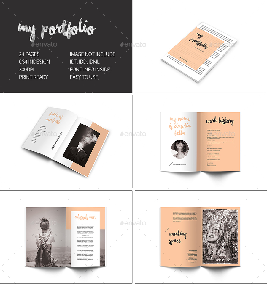 My Portfolio, Print Templates | GraphicRiver