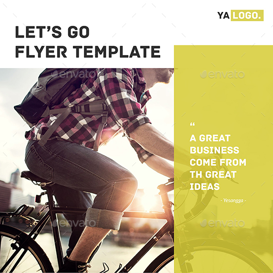 Double sided Flyer Corporate, Print Templates | GraphicRiver