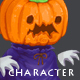 Pumpkin Creature - Character Sprite, Game Assets | GraphicRiver