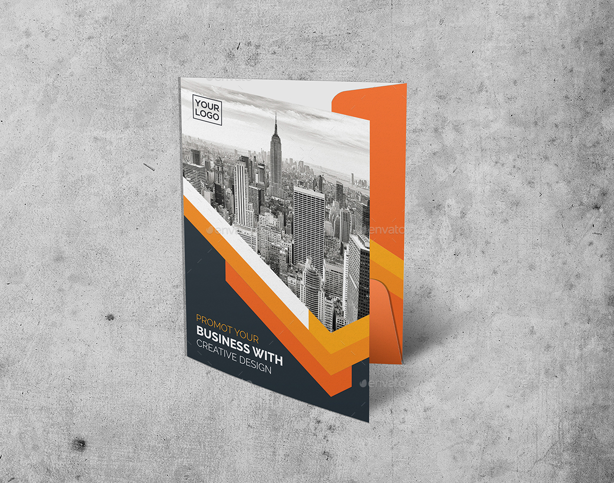 Presentation Folder, Print Templates | GraphicRiver