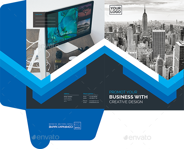 Presentation Folder, Print Templates | GraphicRiver