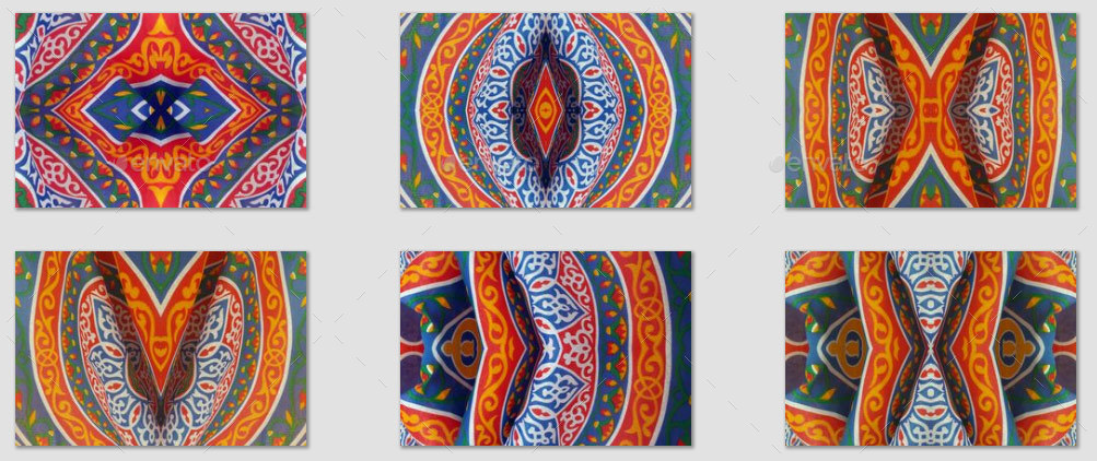 Retro Arabia Backgrounds, Graphics | GraphicRiver