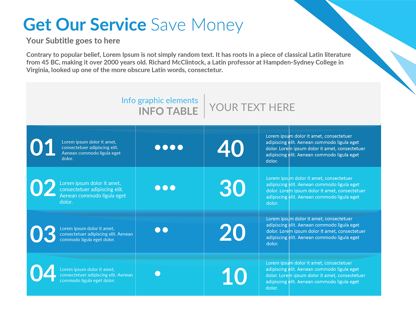 Simple Abstract Power Point Presentation Template, Presentation Templates