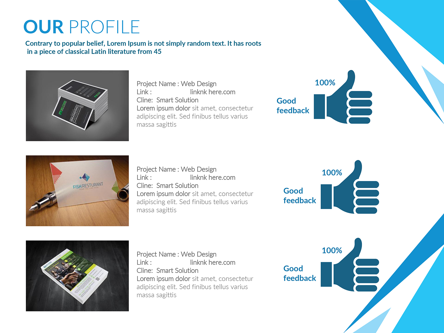 Simple Abstract Power Point Presentation Template, Presentation Templates
