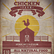 Chicken Farm Flyer Template, Print Templates | GraphicRiver