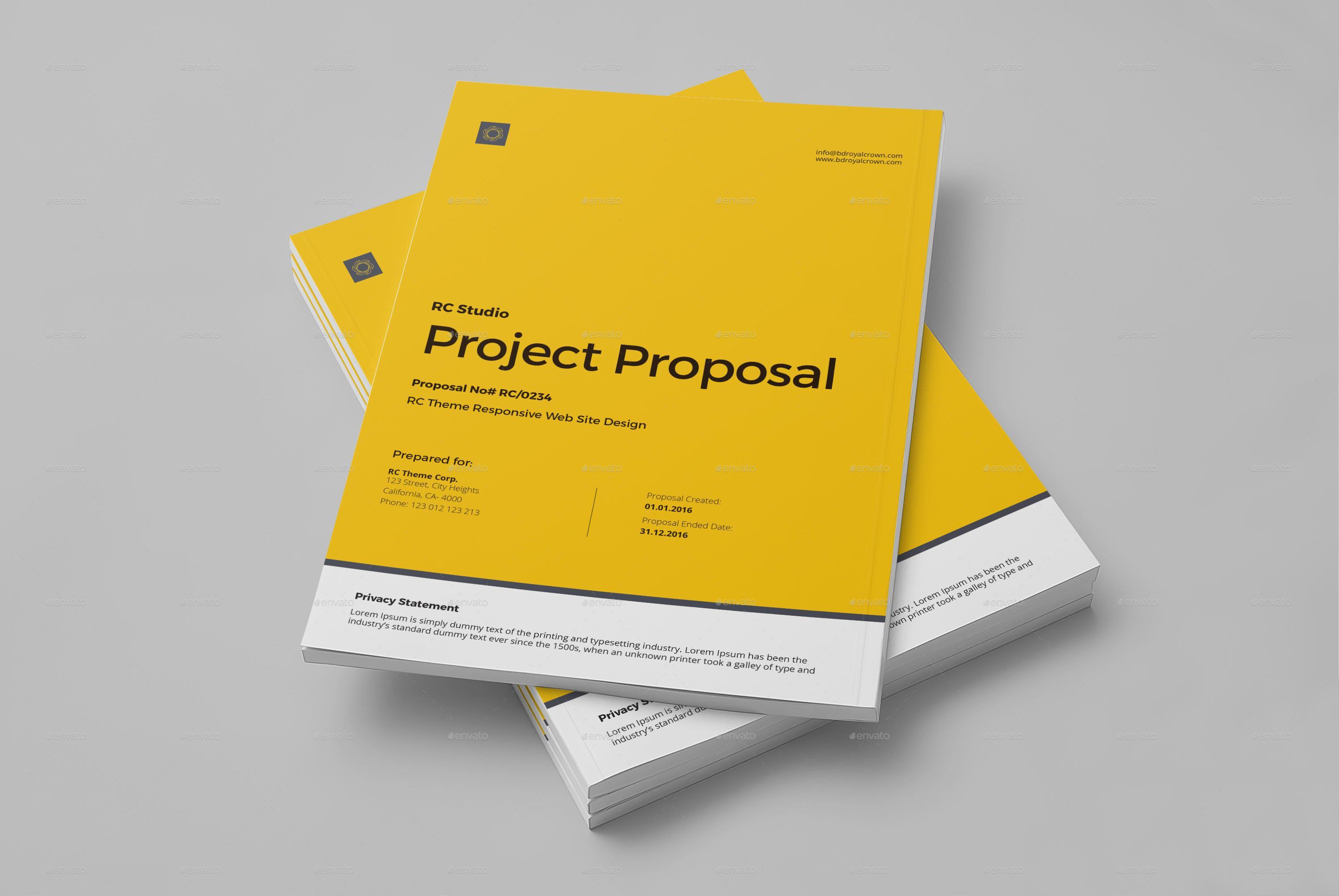 Proposal, Print Templates | GraphicRiver
