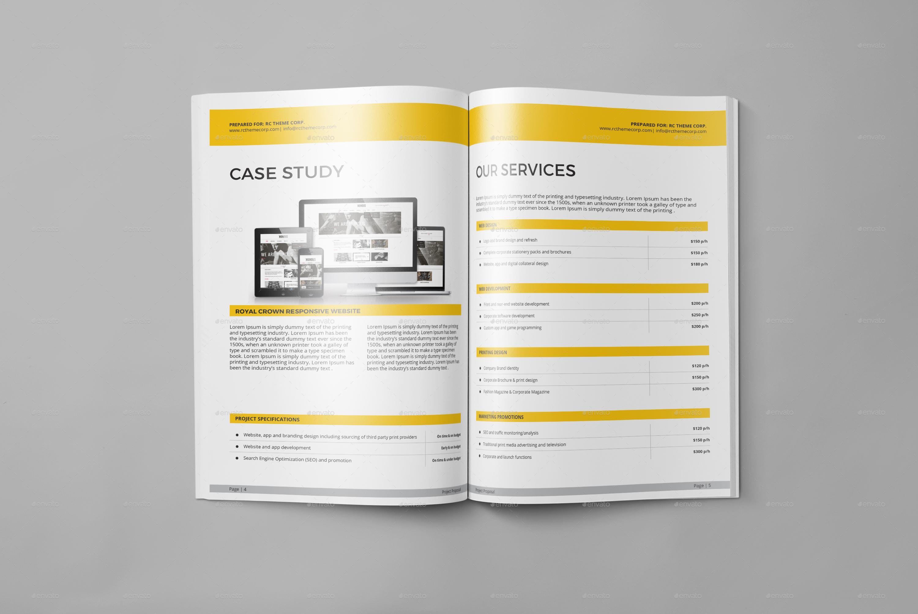 Proposal, Print Templates | GraphicRiver