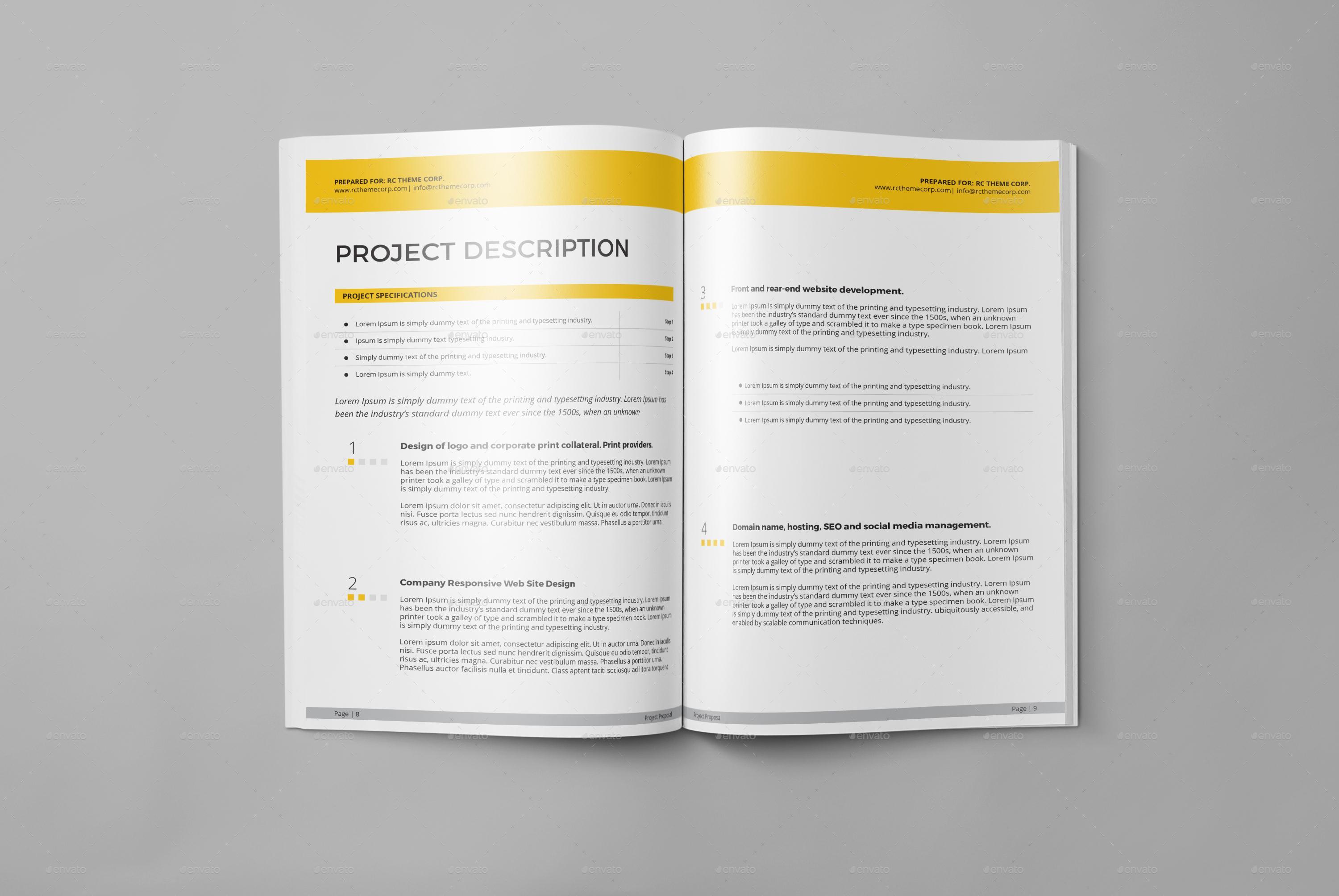 Proposal, Print Templates | GraphicRiver