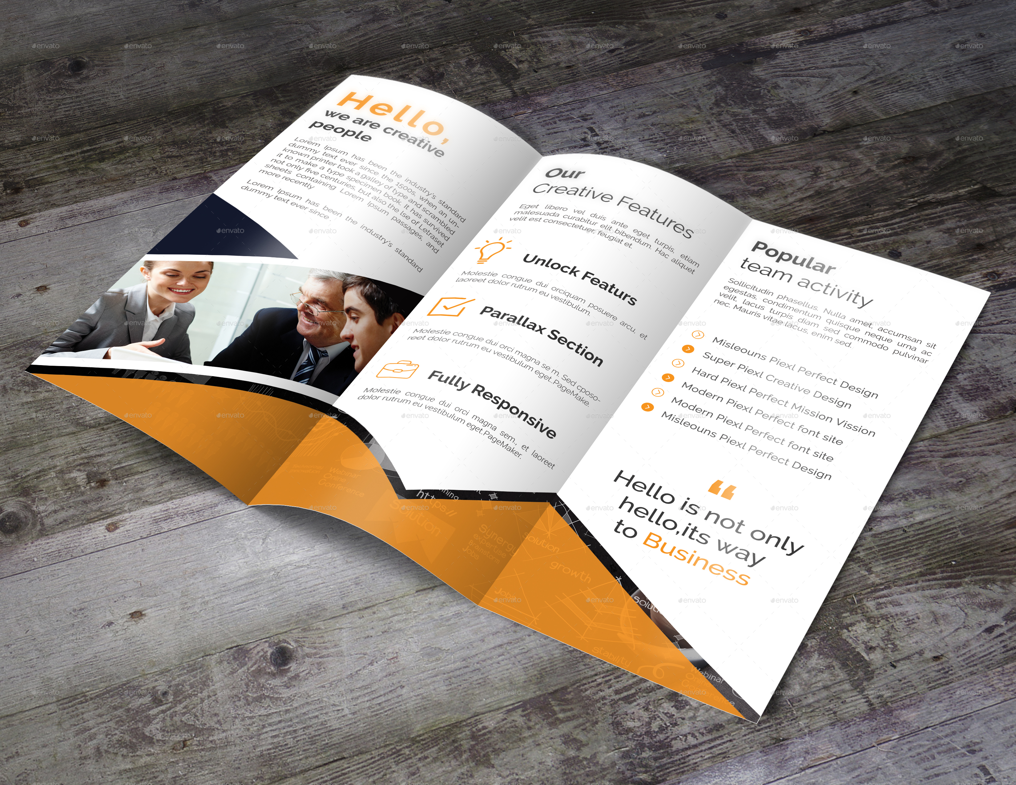 Creative Business Tri-fold Bundle, Print Templates | GraphicRiver