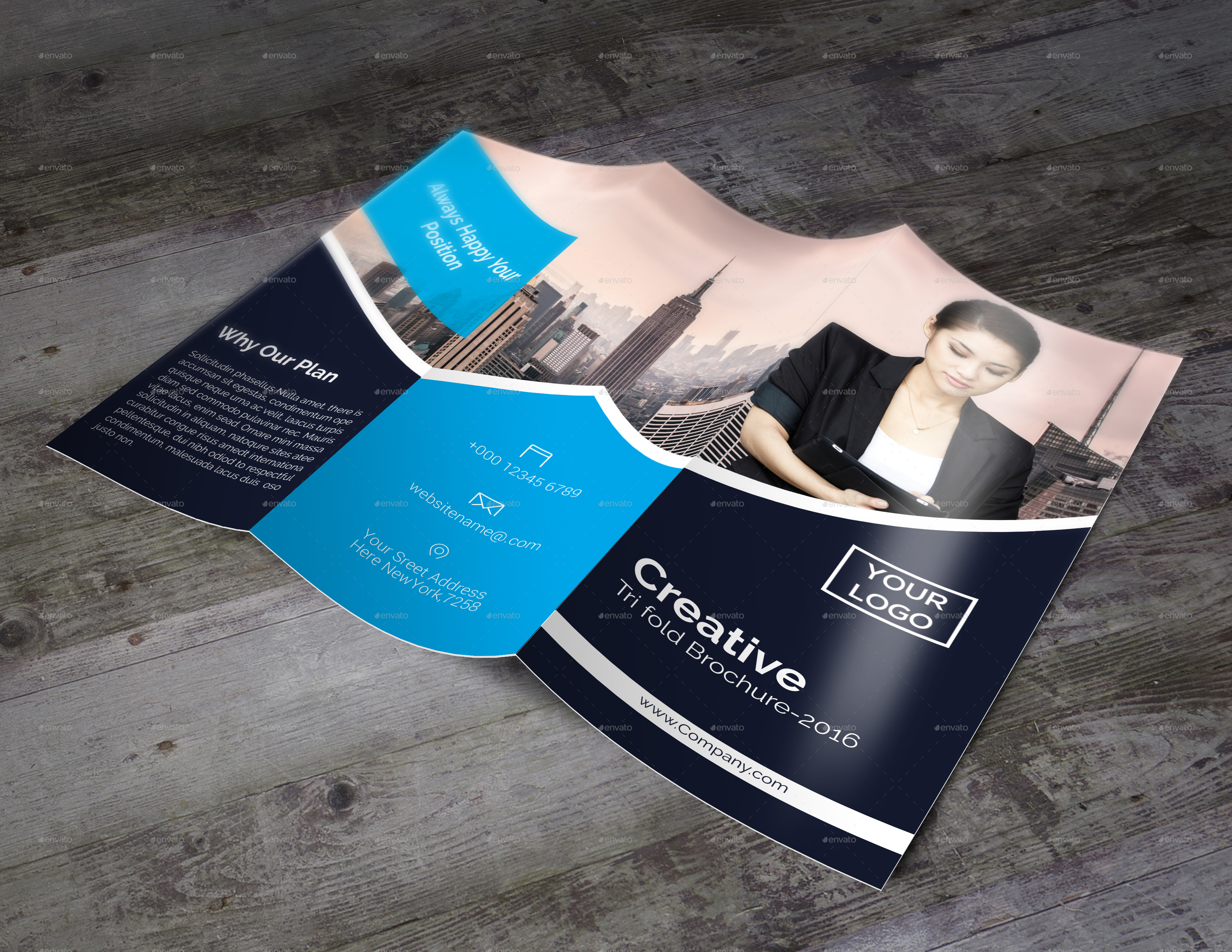 Creative Business Tri-fold Bundle, Print Templates | GraphicRiver