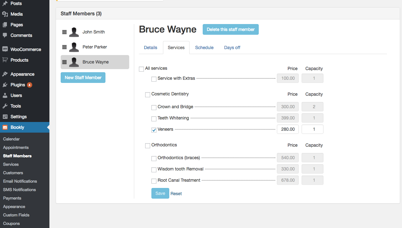 Bookly – Appointment Booking and Scheduling Software System by Ladela