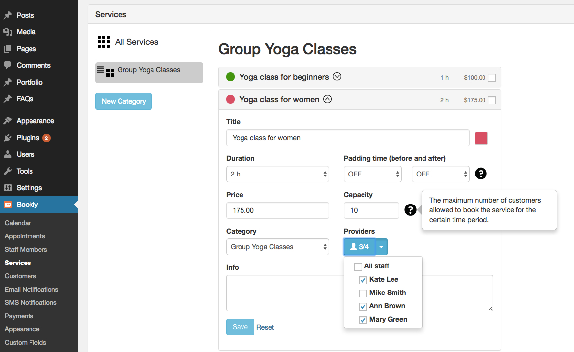 Bookly – Appointment Booking and Scheduling Software System by Ladela
