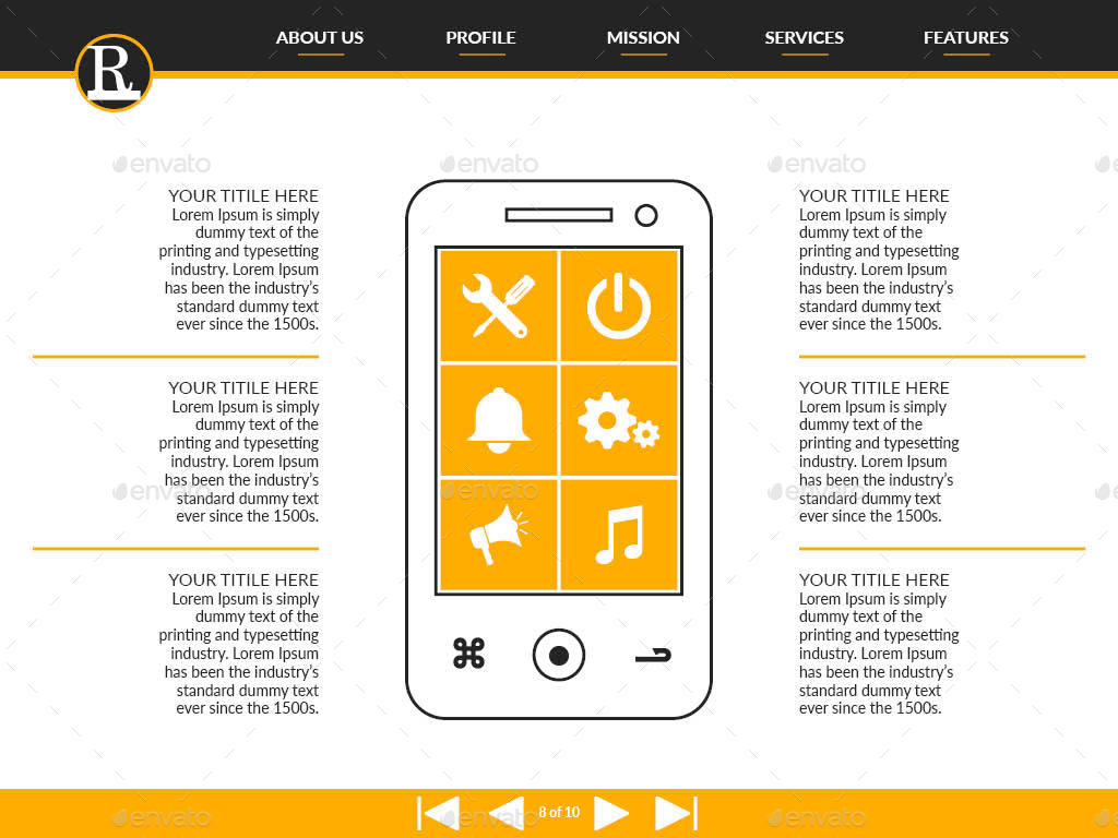Interactive PDF Template, ePublishing | GraphicRiver