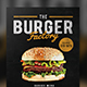 Burger Factory Menu Front, Print Templates | GraphicRiver
