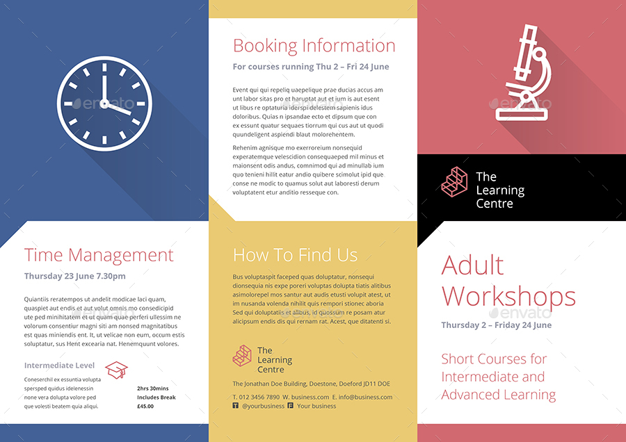 Z-fold Brochure, Print Templates | GraphicRiver