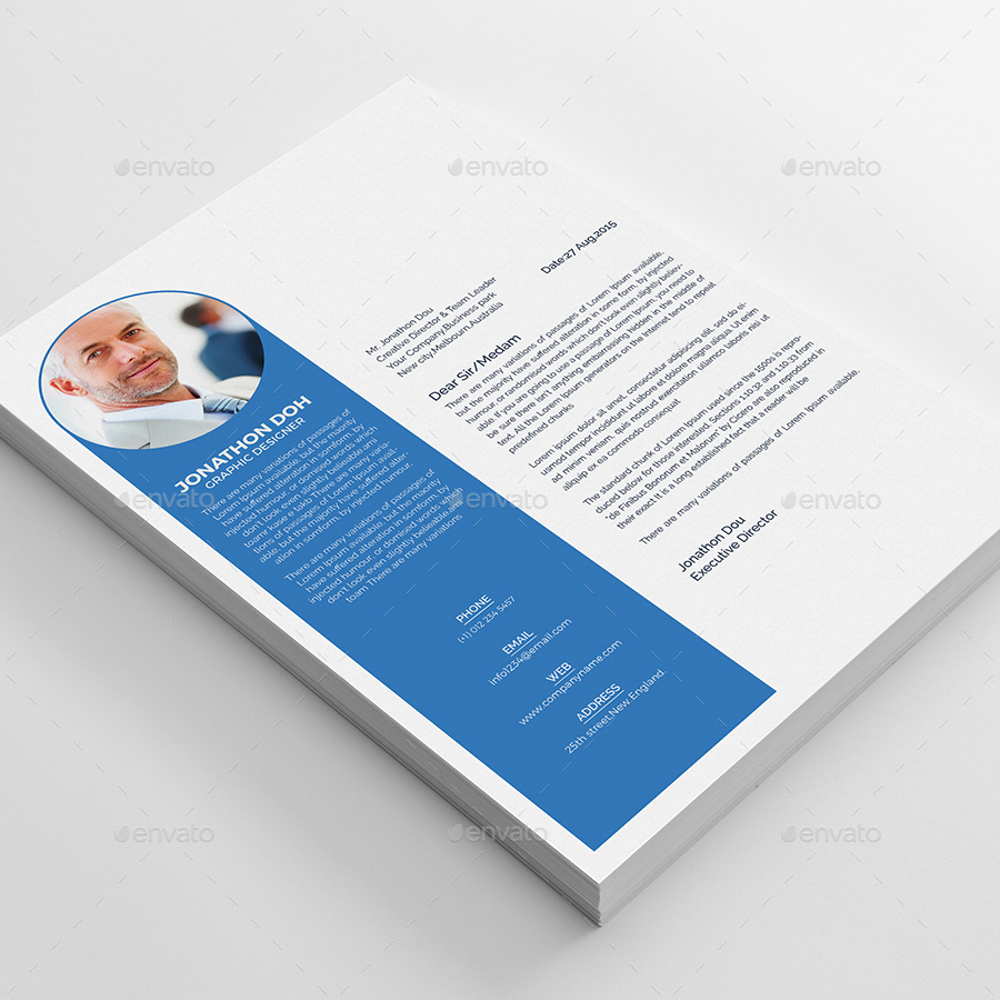 CV, Print Templates | GraphicRiver