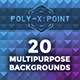Poly-X:Point Backgrounds, Graphics | GraphicRiver
