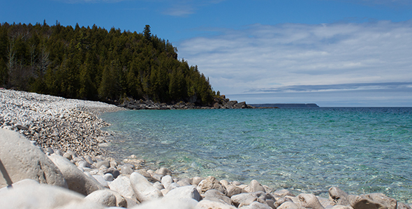 Beautiful Canadian Coastline, Stock Footage | VideoHive