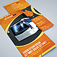Trifold Brochure 40: Bus Transportation Agency, Print Templates ...