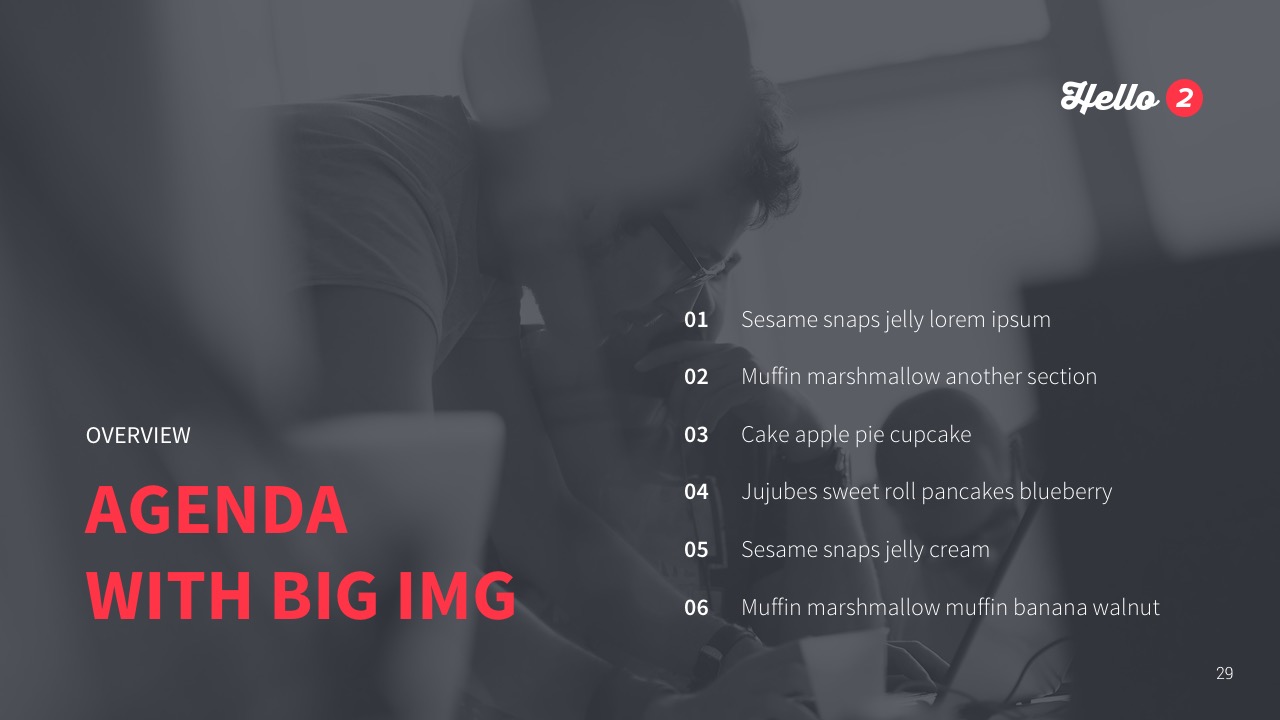Hello 2 PowerPoint Presentation Template, Presentation Templates ...